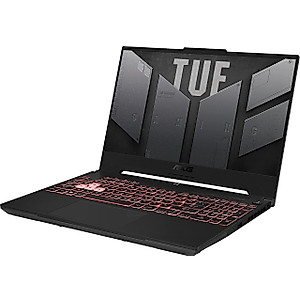 ASUS 2022 Newest TUF A15 Gaming Laptop, 15.6 inch FHD 144Hz Display, AMD Ryzen 7-6800H, GeForce RTX 3050 Ti, 64GB DDR5 RAM, 2TB SSD, RGB Backlit Keyboard, Windows 11 Home, Bundle with Laptop Stand