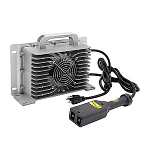 36V 20A Battery Charger for 36 Volt EZGO EZ-GO TXT Golf Cart, with D-Plug/Powerwise Style Plug Waterproof IP68