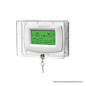 Honeywell Home CG512A1009 Large Thermostat Guard, Fits Thermostats 8. 25" W x 5. 75" H or Smaller