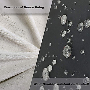 Go 3-Seasons Water Repellent Stroller Footmuff, Baby Cozy Toe Pushchair Sleeping Bag Toddler,Winter Outdoor Tour Stroller Bunting Bag