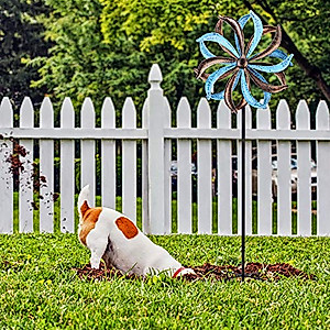 Wind Spinner, Premium Kinetic Wind Sculpture Metal Windmill for Outdoor Yard Patio Lawn & Garden