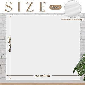 Buryeah 2 Pieces Quilt Design Wall Fabrics 72 in x 60 in Fabrics for Quilters Design Wall Quilting Wall Fabric Sewing Quilting Supplies for Quilt Fabrics Craft Sew Display Wall Double Sided Fleece