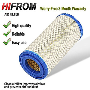 HIFROM Air Filter with Oil Filter Fuel Filter Spark Plug Tune Up Kit Compatible with FH541 FH580 FX481V FX541V FX600V Replacement for Kohler Kawasaki 25 083 02-S 11013-7048 11013-7029 49065-7010