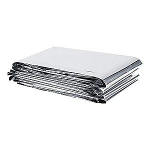 Tnfeeon Silver Reflective Film Garden Greenhouse Covering Foil Environmentally Safe Sheets Increase Growth for Vegetables Flowers
