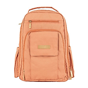 JuJuBe | Be Right Back Baby Diaper Bag Backpack - Travel Backpack for Women - Machine Washable | Just Peachy