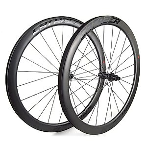 catazer Carbon Gravel Wheels 700C Road Disc Brake Wheelset 45x28mm Clincher Tubeless Ready Ratchet hub XDR Thru Axle 12x100mm 12x142mm Center Lock