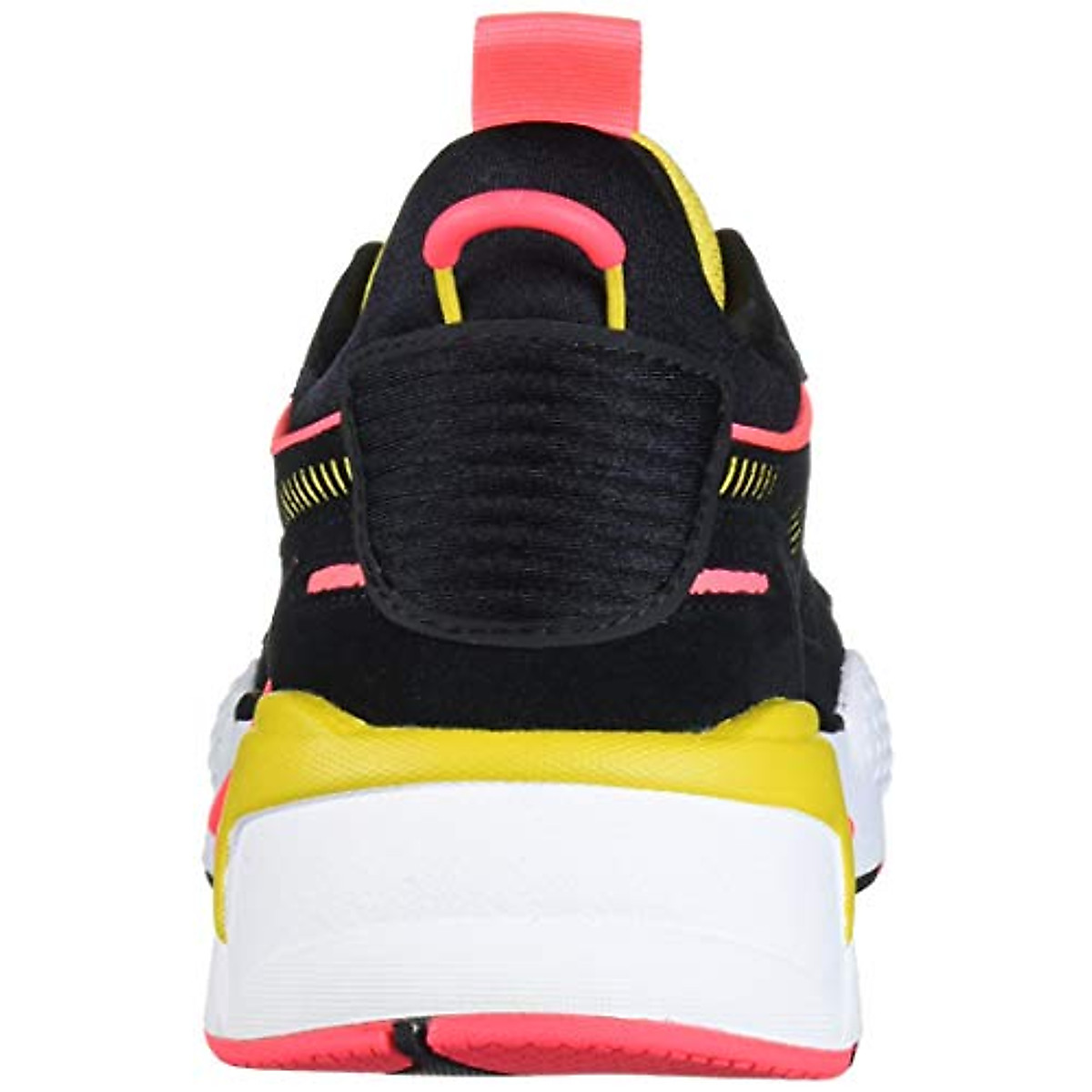 PUMA Men's RS-X Sneaker, Black-Sulphur, 6.5