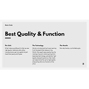 Master Grade ST-1700 Premium 12-inch Chef Knife Sharpener Sharpening Honing Steel With HRC 65 Steel Chrome