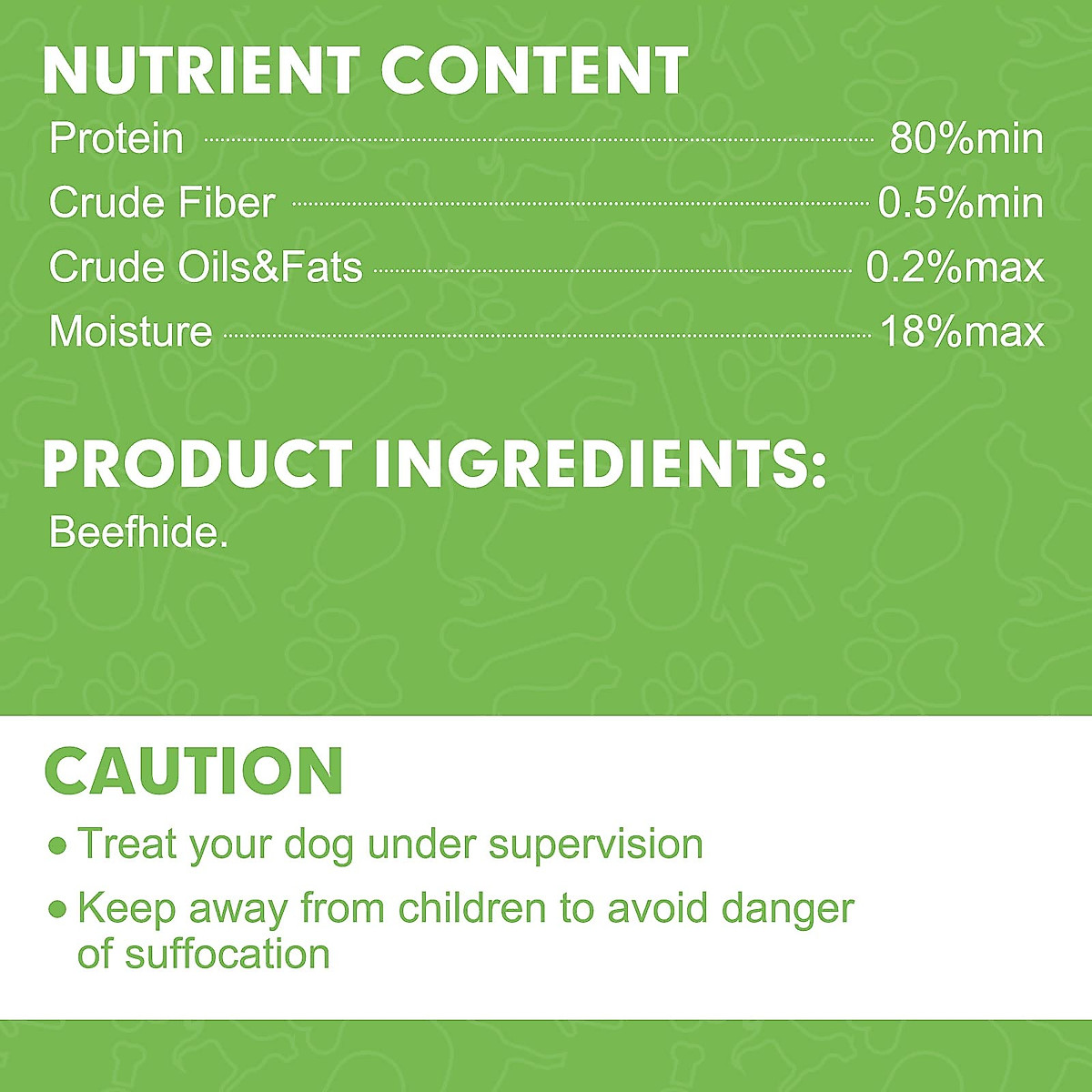 MON2SUN Dog Rawhide Rolls Twist Sticks 6.5 Inch Dog Chew Treats Natural Flavor 60 Count for Puppy and Small Dogs