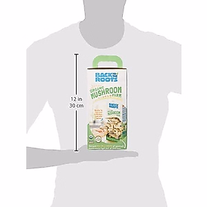 Back to the Roots Organic Oyster Mushroom Grow Kit, Harvest Gourmet Mushrooms In 10 Days