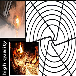 12-1/2 Round Cake Cooling Rack, Stainless Steel Baking And Steaming Rack, Used For Air Fryer Pressure Cooker (Black 2 Pieces)