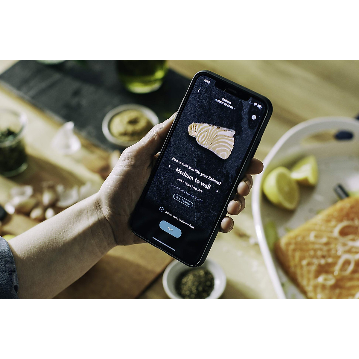 Yummly Smart Meat Thermometer with Wireless Bluetooth Connectivity