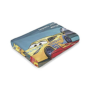TLOVE Lightning McQueen Cars Blanket Soft Cozy Throw Blanket Flannel Blankets for Couch Bed Living Room 60x50 Inch