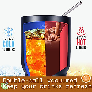 Onebttl Basketball Coach Gifts - Stainless Steel Tumbler 30Oz, Black - for Dad, Son, Man, Coworker, Friends, Teammates on Birthday (Best Coach Ever)