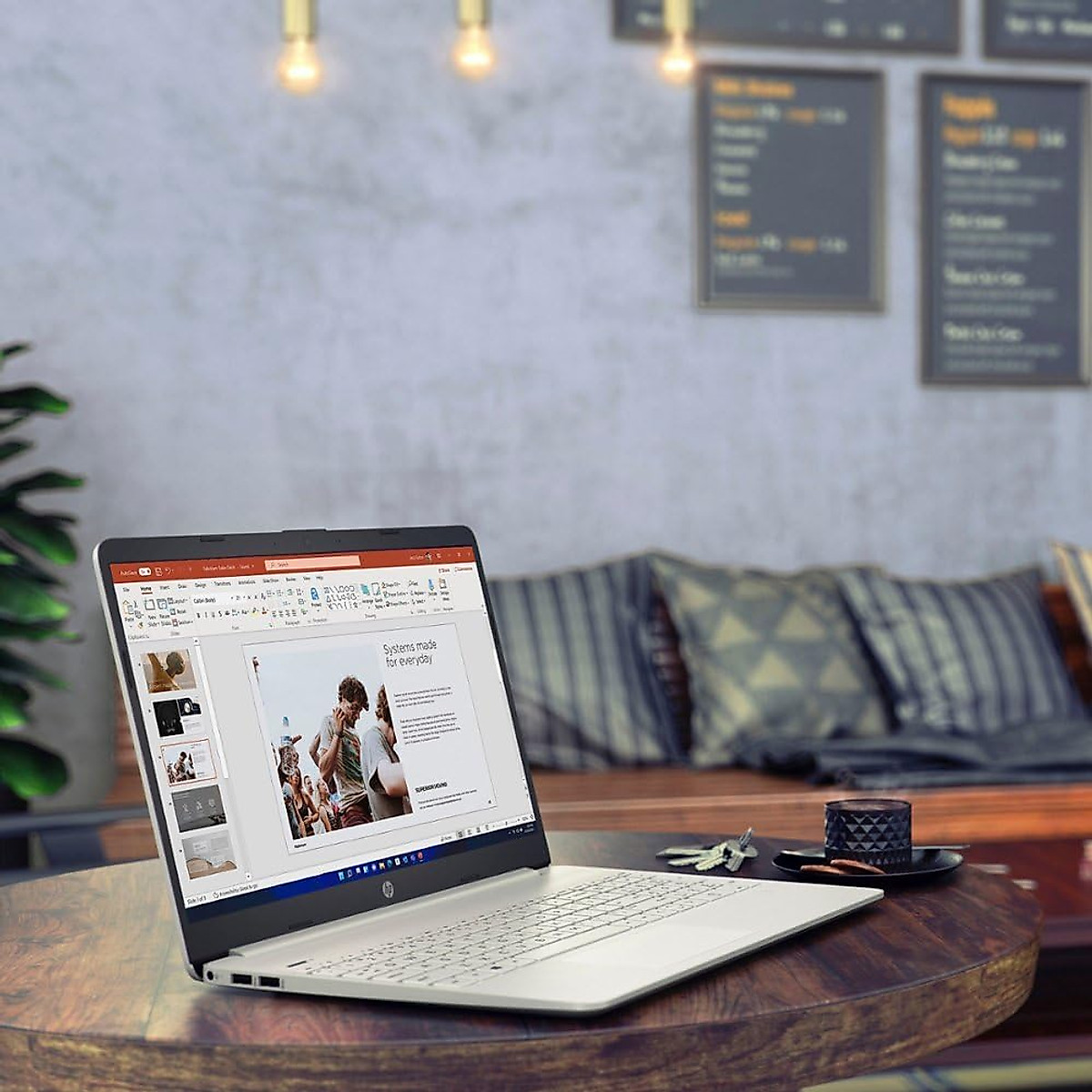 HP 15 Pavilion Laptop for Business and Students (15.6" FHD, Intel 6-Core i3-1215U, 16GB RAM, 512GB SSD) Narrow-Bezel, FP, Long Battery Life, Webcam, Numpad, IST SD Card, Win 11 Home, Silver