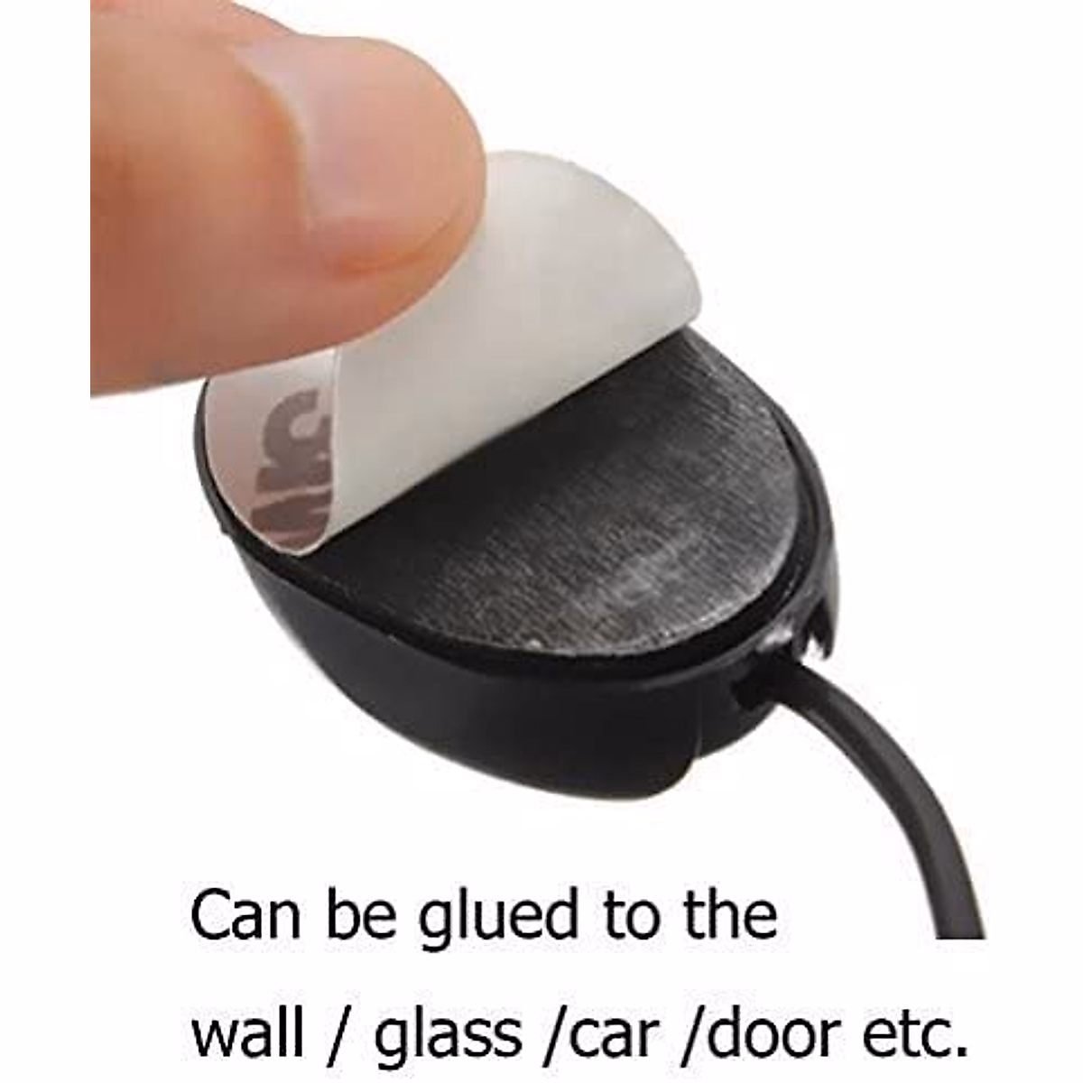 MICMXMO Car Microphone 3.5mm External Assembly Mic for Car Vehicle Head Unit Bluetooth Enabled Audio Stereo Radio Receiver GPS DVD, 3m Cable, Plug and Play