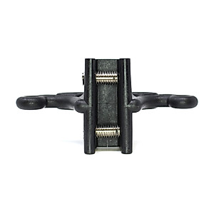 Plastic Roof Ice Guard Snow Guard Snow Stops for Standing Seam Metal Roofing - Multi-Color/Multi-Pack Listing (50, Black)