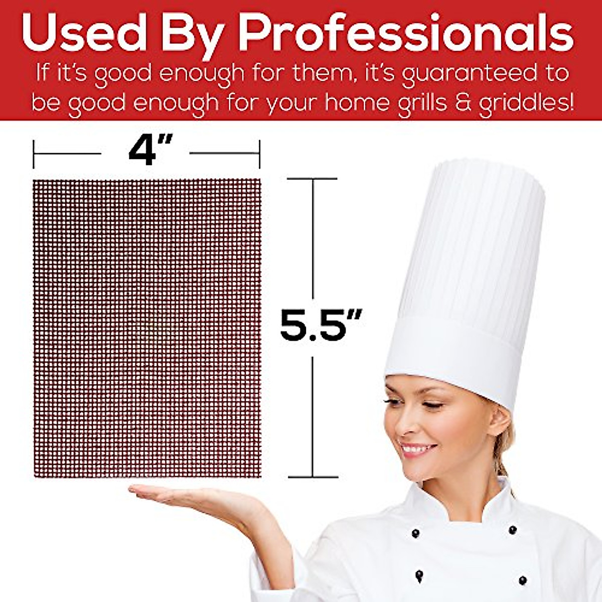 Avant Grub Pro-Grade Grill Screens 40 Pack. Scrub Away Burnt-On Grease & Carbon. Abrasive Mesh Resists Clogging & Wont Damage Cast Iron Cooktops, Restaurant Grills & Stainless Steel Flat Tops.