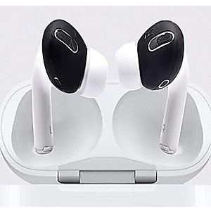 Zotech Fit in The case Covers Compatible with Airpods Pro 1st & 2nd Gen Anti-Slip Silicone Soft Covers 10 Pairs (Black, White, Clear, Purple, Green, Blue, Pink, Red, Navy & Grey)