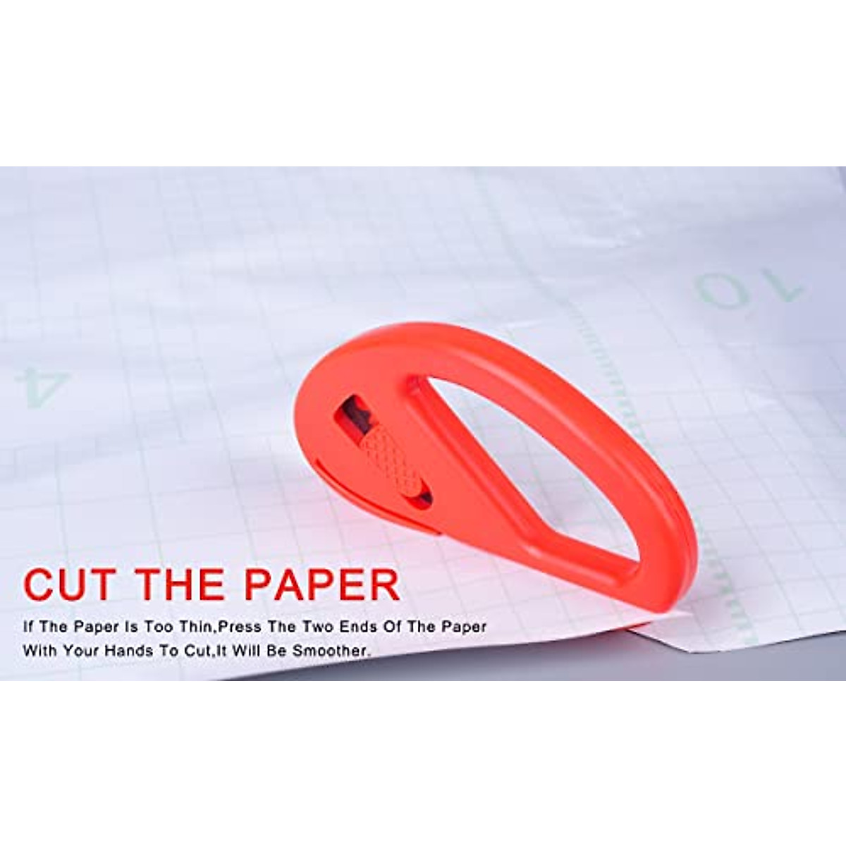 4Pcs Vinyl Cutting Tools Wrapping Paper Cutter Tool Shark Tank, Rolled Paper Cutter Knife for Window Tinting Tools, Gift Paper Wrapping, Films, Vacuum Bags