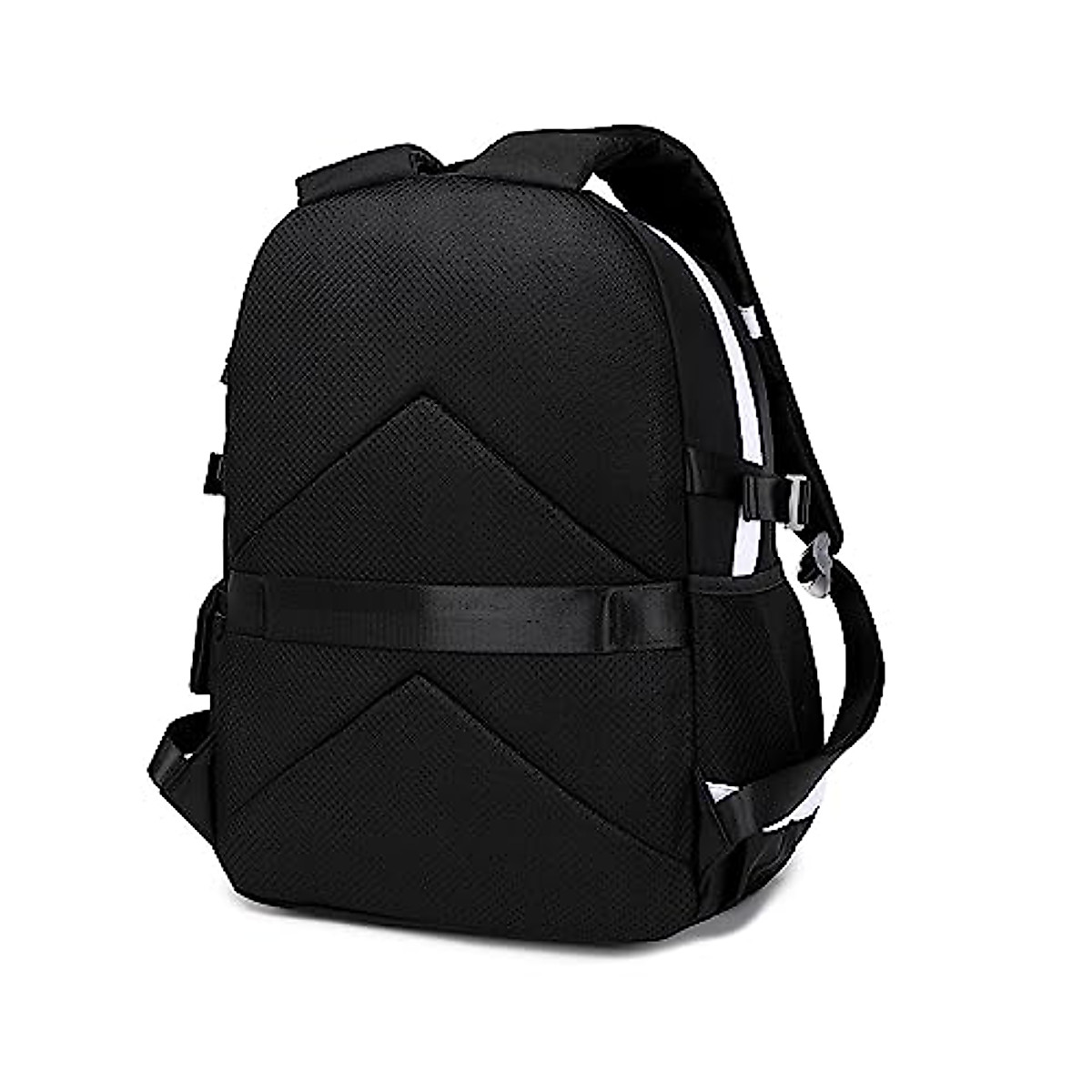 Teecho Girl Backpack for School Cute Backpack for Women College Bookbag Fit for 15.6 Inches Laptop Black