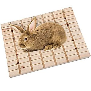 Bunny Toys Rabbit Foot Pad Chinchilla Guinea Pig Scratching Wood Board