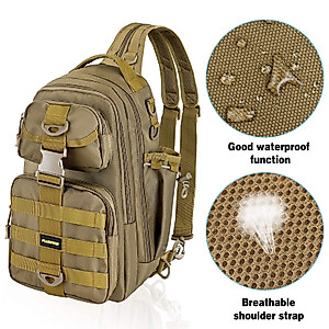 PLUSINNO Fishing Rod and Reel Combos and Fishing Tackle Backpack Storage Bag,Carbon Fiber Telescopic Fishing Rod with Reel Combo,Fishing Gear Bag,Water-Resistant Fishing Backpack with Rod Holder