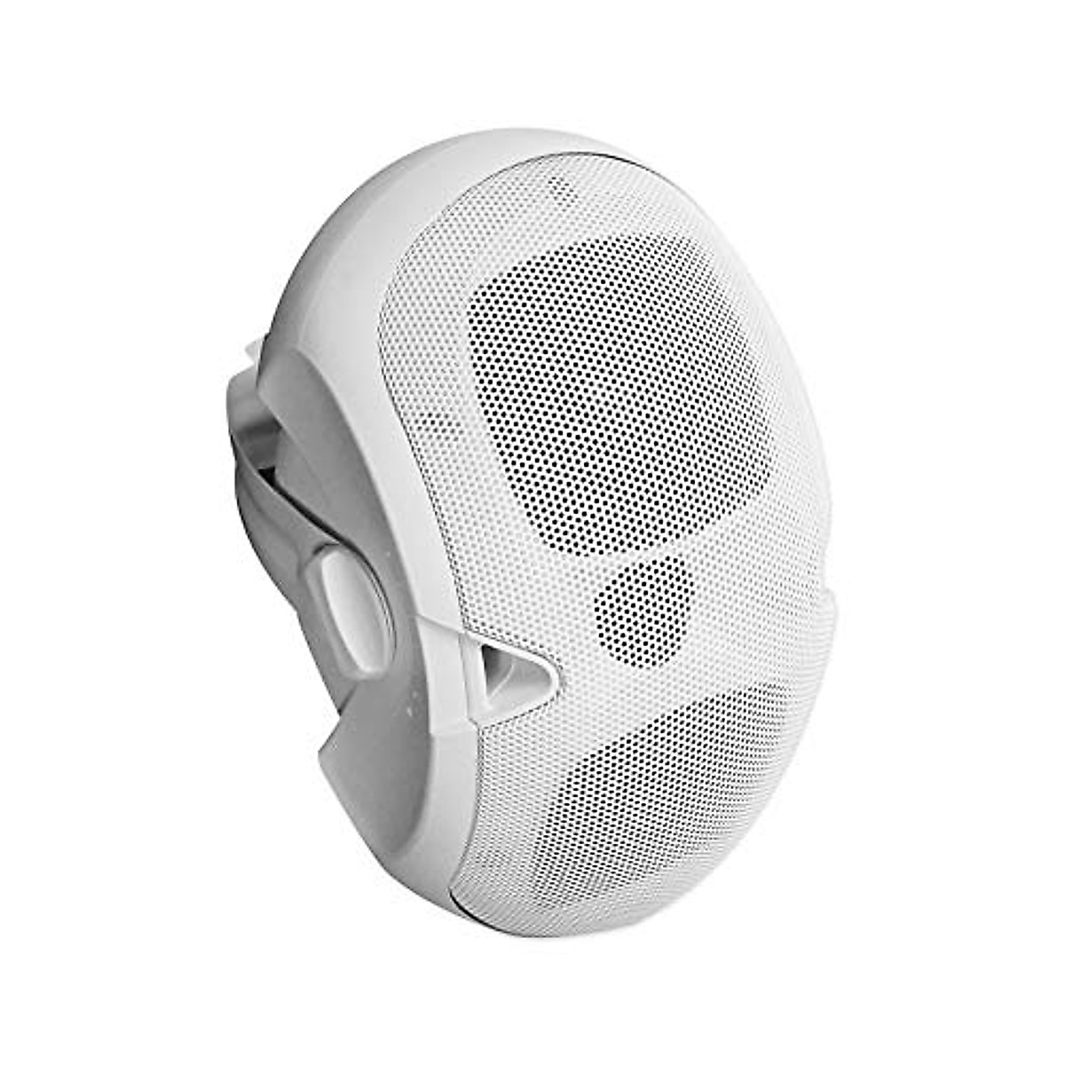 Rockville D4-8 White Dual 4" 8 Ohm Wall Mount Swivel Outdoor Home Patio Speaker