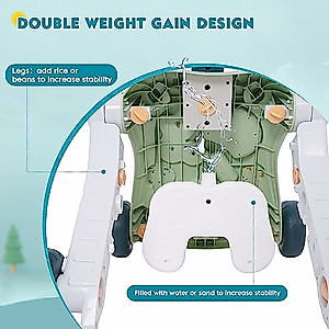 Sit to Stand Learning Walker 6 in 1 Baby Learning Walkers Early Education Activity Center with Lights Sounds, Music Learning Play Toys Toddler Walker Push Toy for Girls Boys