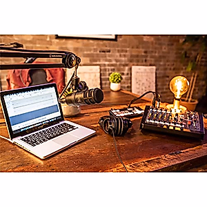 Audio-Technica AT2040 Hypercardioid Dynamic Podcast Microphone (at 2040), XLR,Black