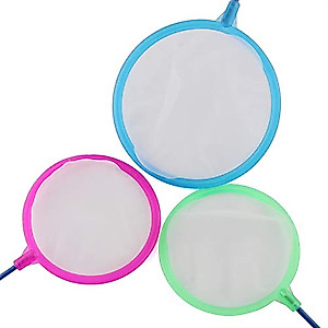 E-outstanding Baby Brine Shrimp Net 3PCS Plastic Artemia Sieves Super Dense Filter Mesh Aquarium Fish Tank Tool for Artemia Eggs New Born Fish