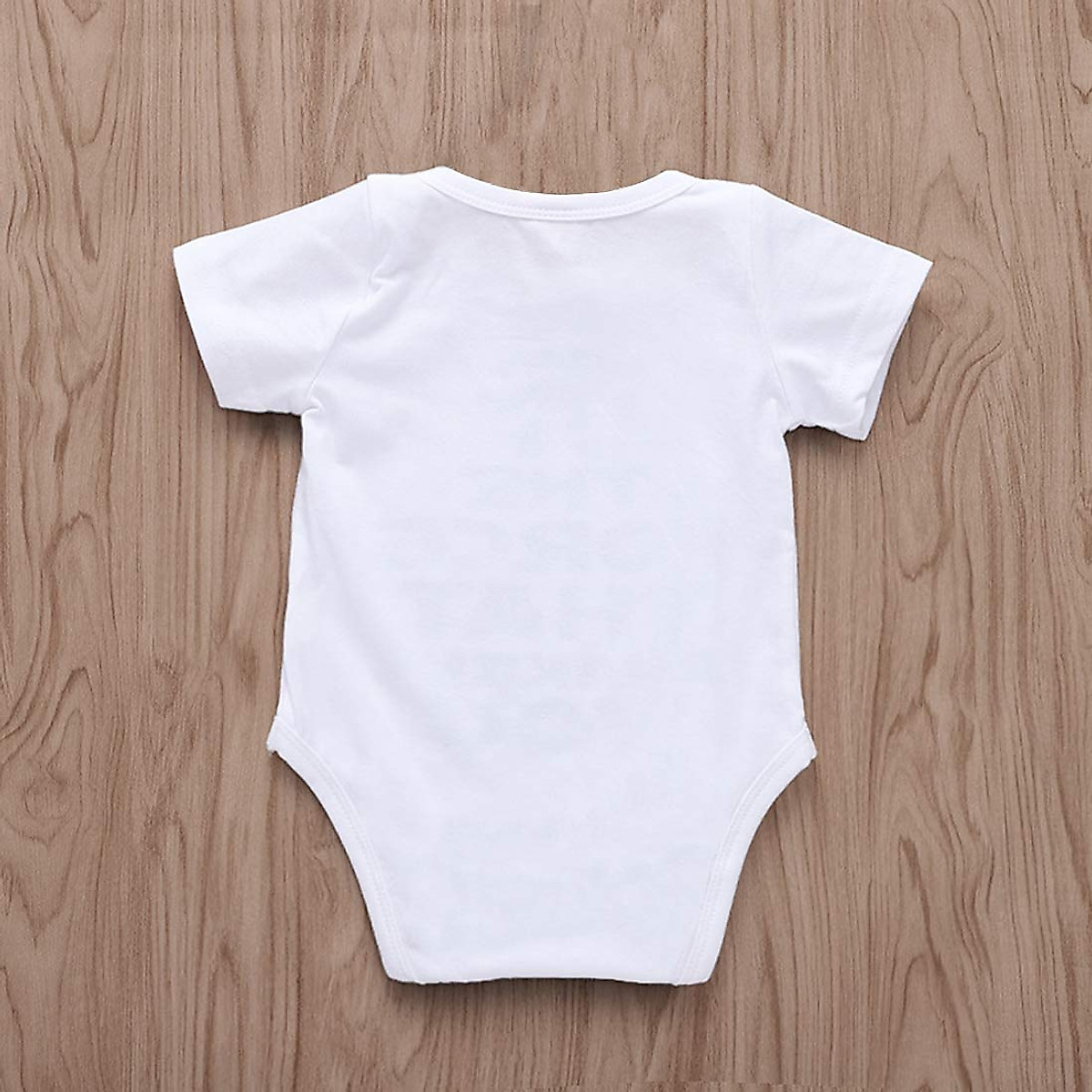 XFGLCK Newborn Infant Baby Boys Girls Mother's Day Outfit Short Sleeve Romper Bodysuit Onesie (Happy 1st mother's day mommy, 3-6 Months)
