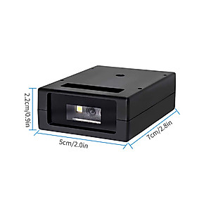 Embedded Bar Code Scanner Support Scan with Code Built in High Performance Chip USB Connection for Supermarket Retail Bookstore Warehouse