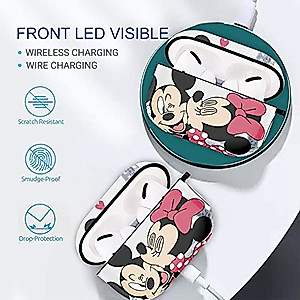 Airpods Pro Case Designed for Apple AirPods Pro, Full Protective Cartoon Case Cover with Keychain and Lanyard,Shockproof Anti Case for Airpods Pro Charging Case (Cartoon)