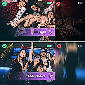 TOBERTO Digital Camera, 1080P HD Vlogging LCD Mini Camera with 16X Zoom 36MP Digital Point and Shoot Camera Video Camera, for Kids Students Beginners Beauty Face