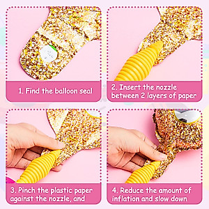 6 Pieces Roller Skate Balloon Boom Box 80s 90s 22 Inch Disco Foil Balloons 80s 90s Rainbow Retro Party Balloon for Party Decorations Wedding Anniversary Hip Hop Theme Party Supplies (Ball Style)