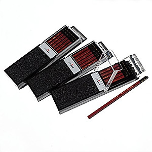 Uni Wooden Pencil, 4B, Box of 12 (HU4B)