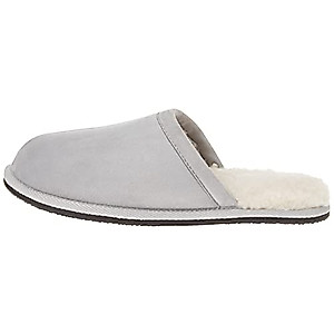 Amazon Essentials Women's Cozy Slipper, Grey, 9