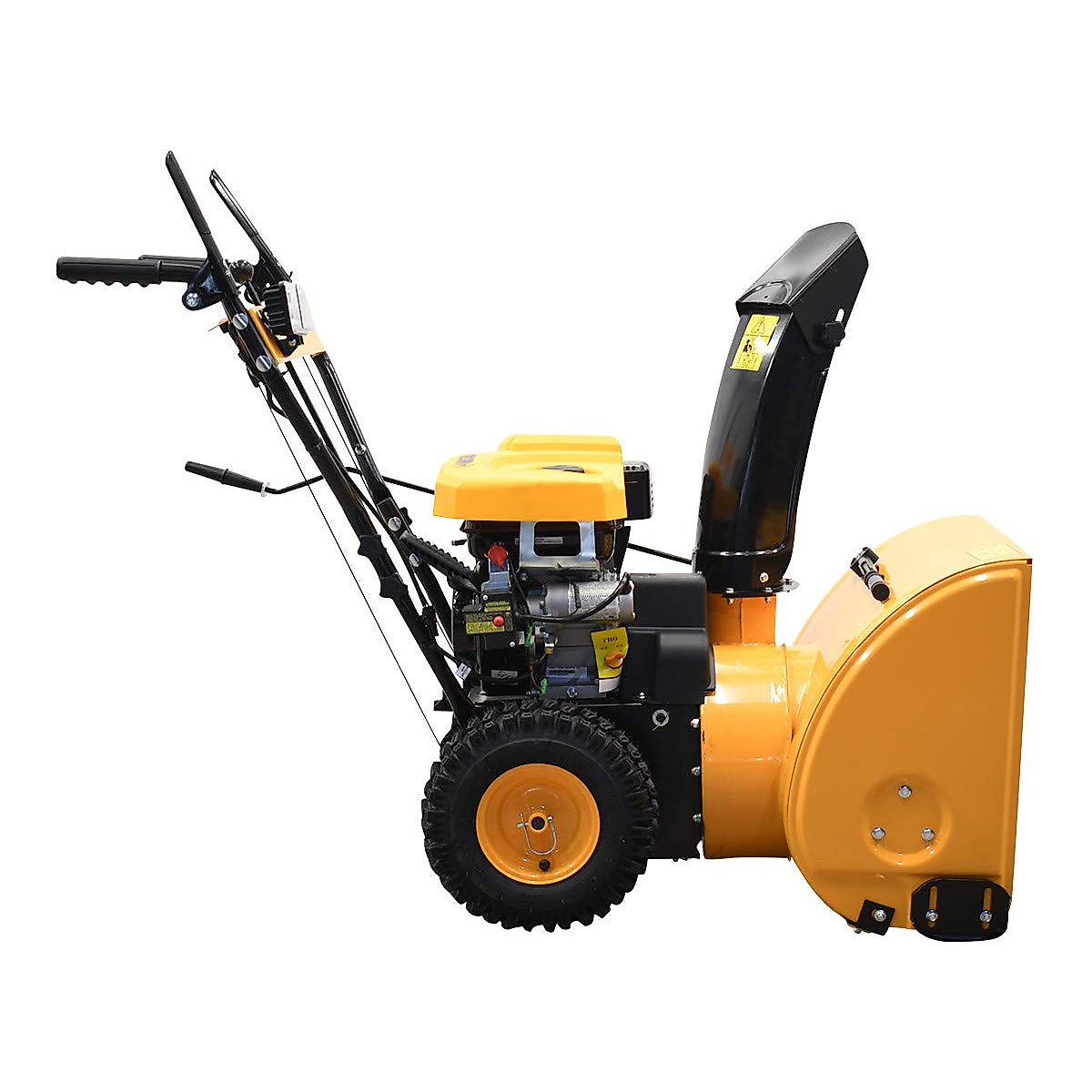 M Massimo Motor 24 inch Gas Snow Blower Thrower 2 Stage Shovel Walk Behind Heavy Duty (24 inch)