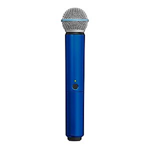 Shure WA713-BLU Colored Handle Only for BLX2/SM58 and BLX2/BETA58A Wireless Transmitters (Blue)