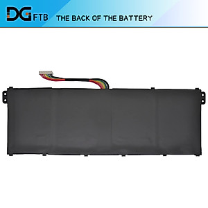 Laptop Battery Replacement for for ACER Aspire 5 A515-43 A515-43G A515-52 A515-52G Swift 3 SF314-42 SP314-21N-R5FR Vero AV15-51 Series KT.0040.5010 KT00405010 4ICP5/61/71 (15.4V 54.6Wh/3550mAh) 51KD7