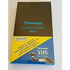 Motorized VHS-C to VHS Cassette Adapter for JVC C-P7U CP6BKU C-P6U,Panasonic PV-P1,RCA VCA115 + Optic Pen Lens Cleaner + 1 VCC Micro-Fiber Cloth…