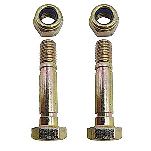 2 Pack 303160355P 303160355 Replacement Shear Pins Bolt and Nut for MTD Powersmart Snowblowers