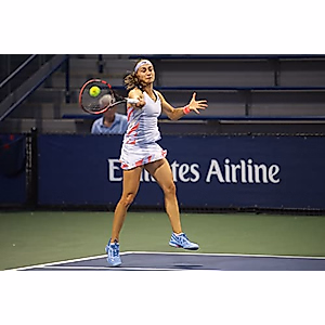 Mizuno Women's Tennis Shoe, Dutch Canal-White, 9