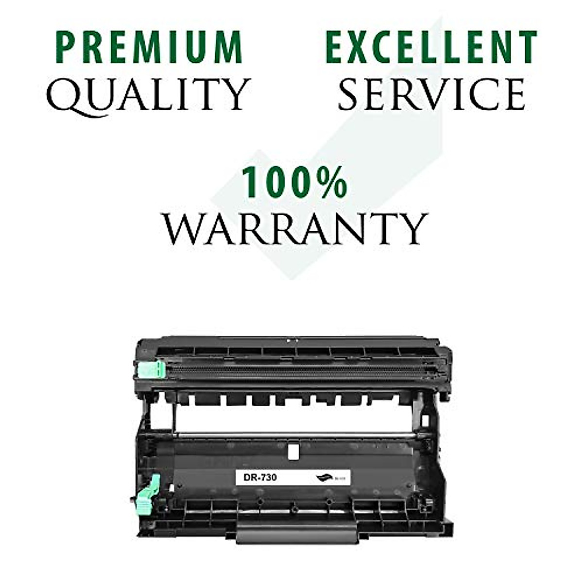 ReManufactured Toner Drum for DR-730 | Compatible Drum Replacement for Brother DCP-L2550DW, Brother MFC-L2710DW/L2730DW/L2750DW/L2750DWXL | Standard Yield Laser Printer by Premium Ink&Toner
