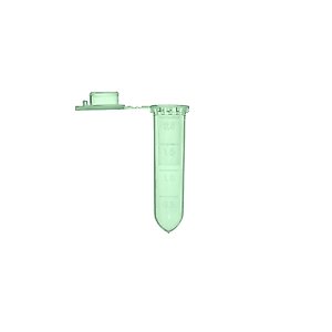 MUHWA 2ml Microcentrifuge Tubes, 500pcs Graduated Micro Test Tubes with Snap Cap, Rounded Microtube Sample Vial for Laboratory (Green)