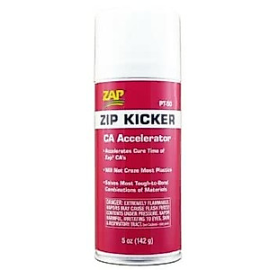 Zap Zip Kicker, CA Accelerator 5 Ounce and CA Accelerator 2 Ounce (Pack of 2) - with Make Your Day Tweezers