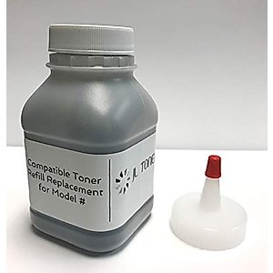 JL Toner Compatible Toner Refill Replacement for Brother TN660 TN-660 TN 660 TN630 TN-630 TN 630 (Black, 1-Pack)