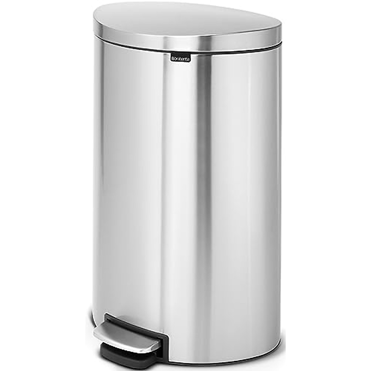 Brabantia Step-On Trash Can Flatback+ 10.6 Gallon