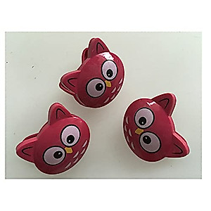 brandname XXhailan Cute Owl Kitchen Clips Food Clips Bag Clips Chip Clips Clothespins Paper Clips Food Clips Bag Clips Clothes Pins for Snacks and Laundry 6 Pcs, Blue